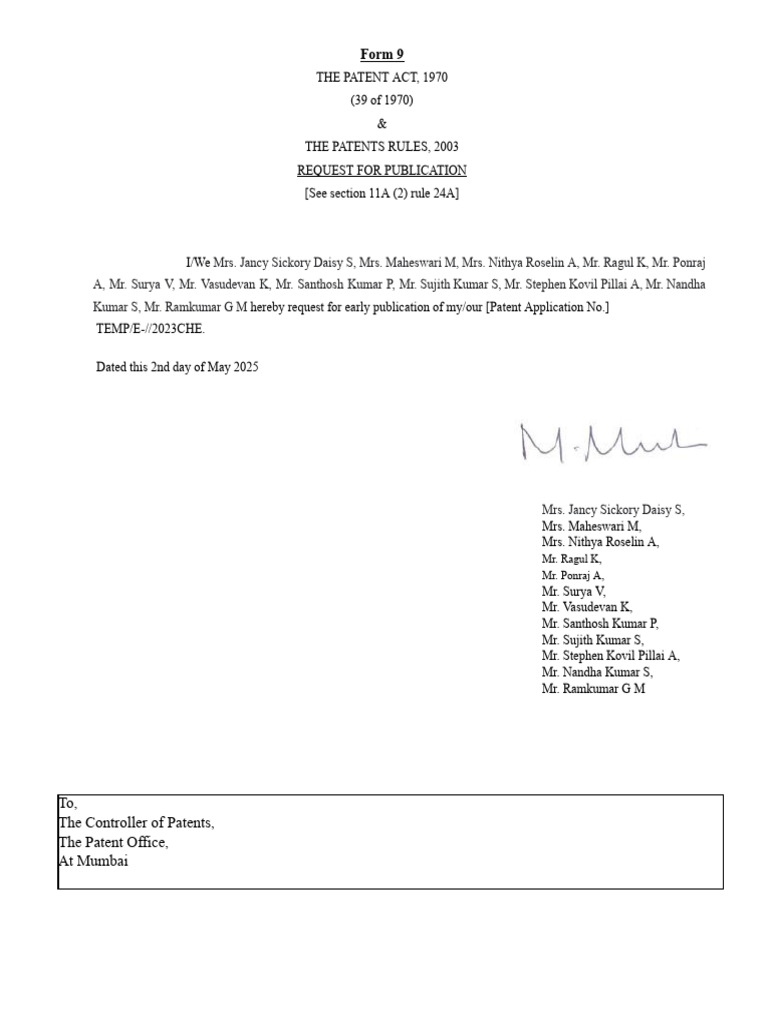 Form 9 Final Verification | PDF