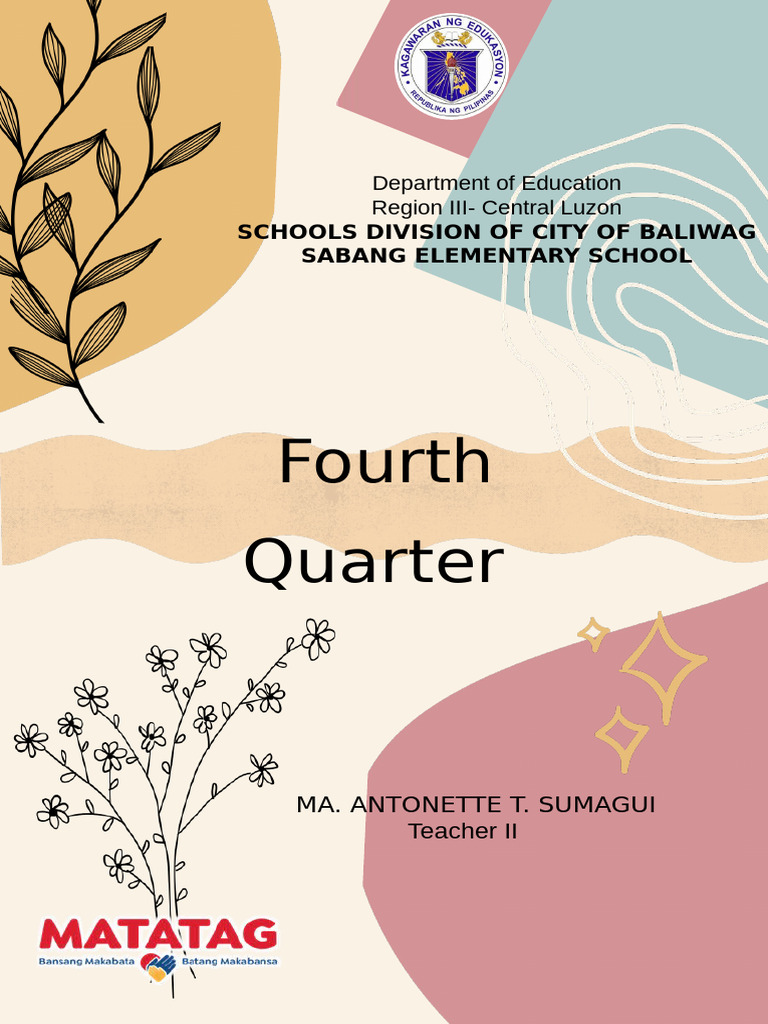 SCHOOL FORMS COVER-PORTRAIT | PDF | Edible Fruits | Fruit