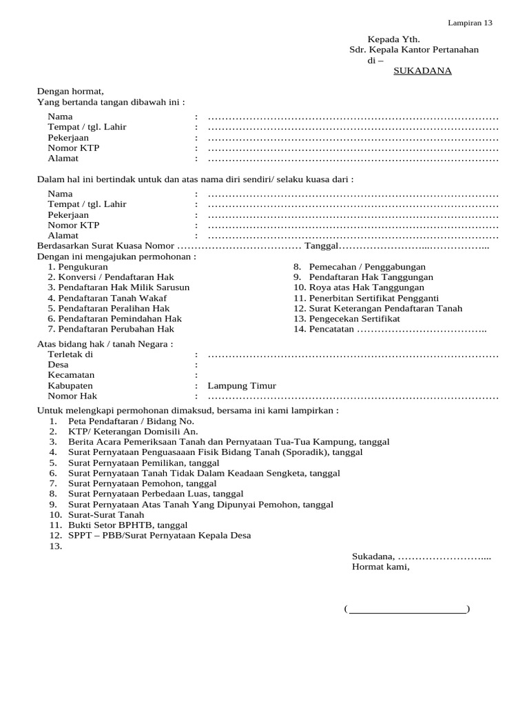 Blanko Kosong Baru | PDF