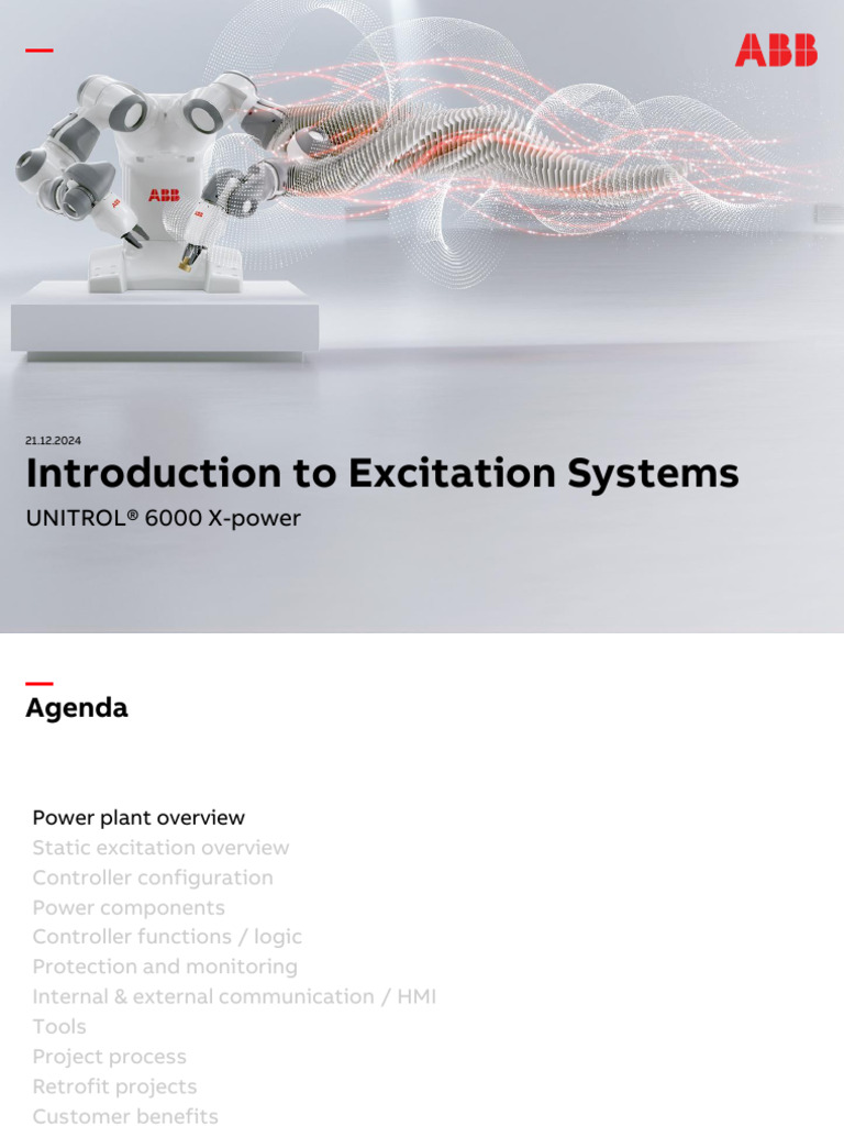 UNITROL 6000 X-Power | PDF | Power Supply | Electric Generator