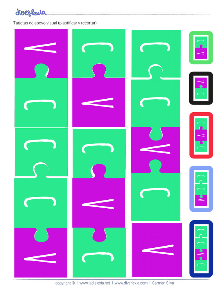 Estructuras Silã¡bicas Material 2 | PDF