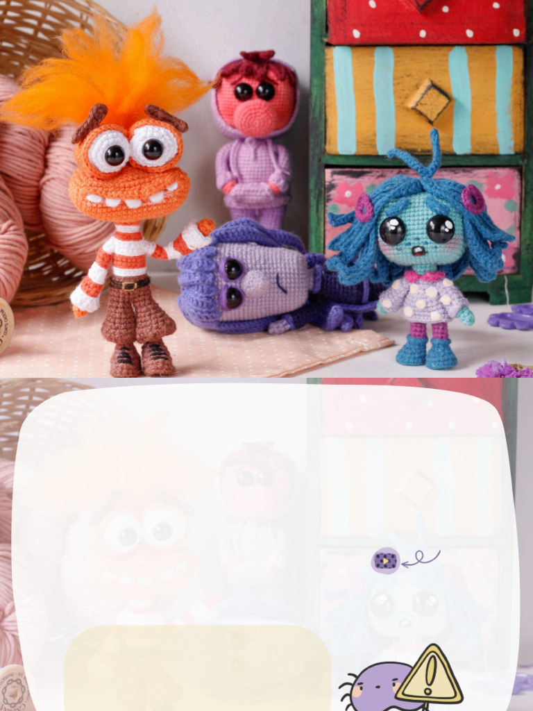 Divertidamente-1 (215452) | PDF | Crochê | Fio