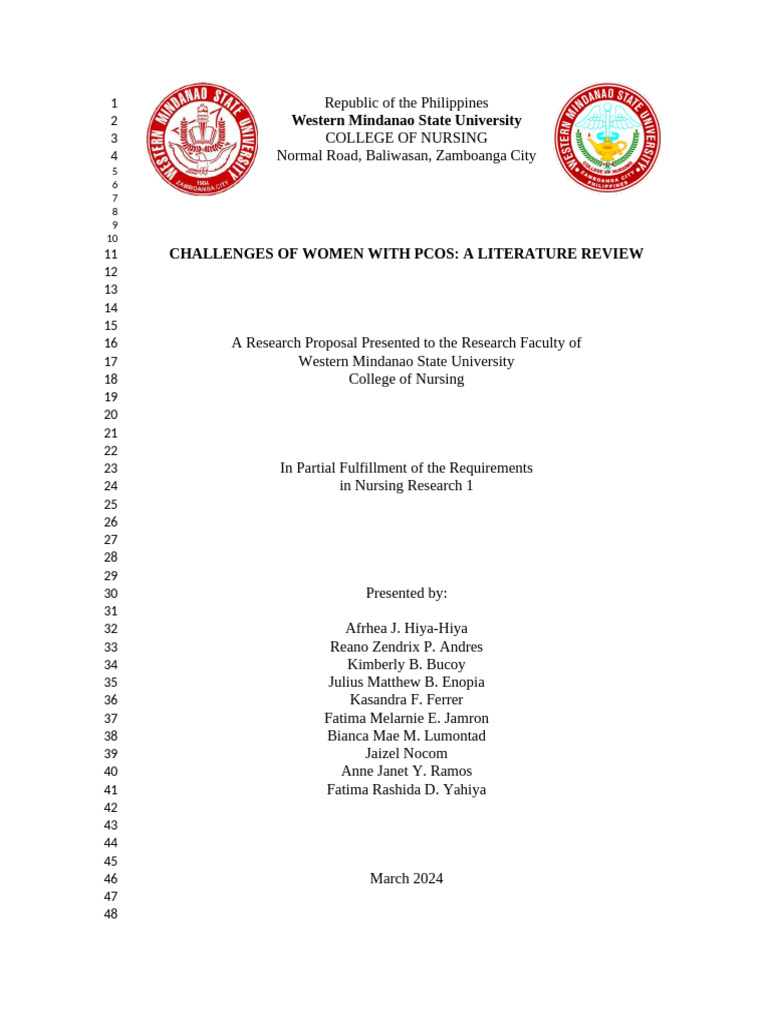 FINAL-NA-FINAL (2) | PDF | Polycystic Ovary Syndrome | Insulin Resistance