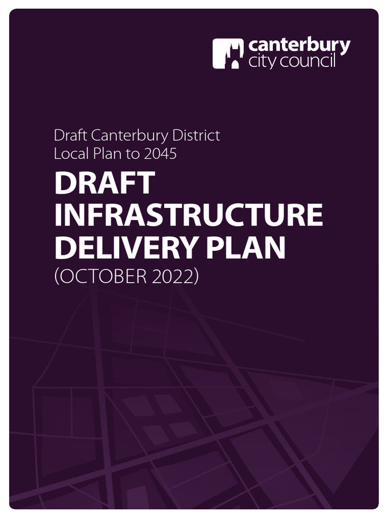 Canterbury Infrastructure Delivery Plan 2045 | PDF | Infrastructure | Kent