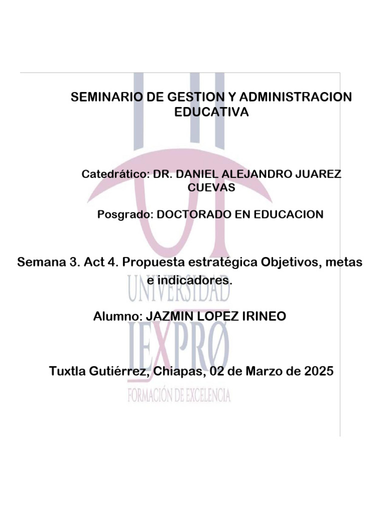 s3 Act4 Lopez Irineo Jazmin | PDF | Enseñando | Planificación