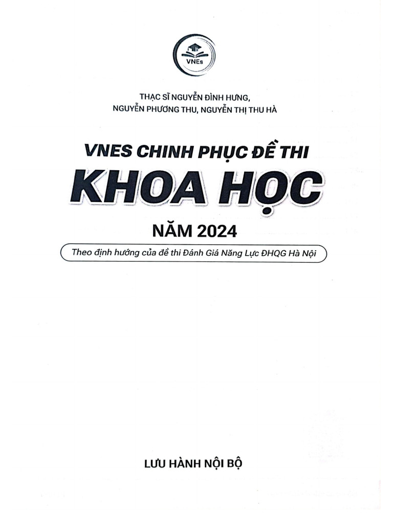 Vnes - Khoa Học - 2024 - Aeck | PDF