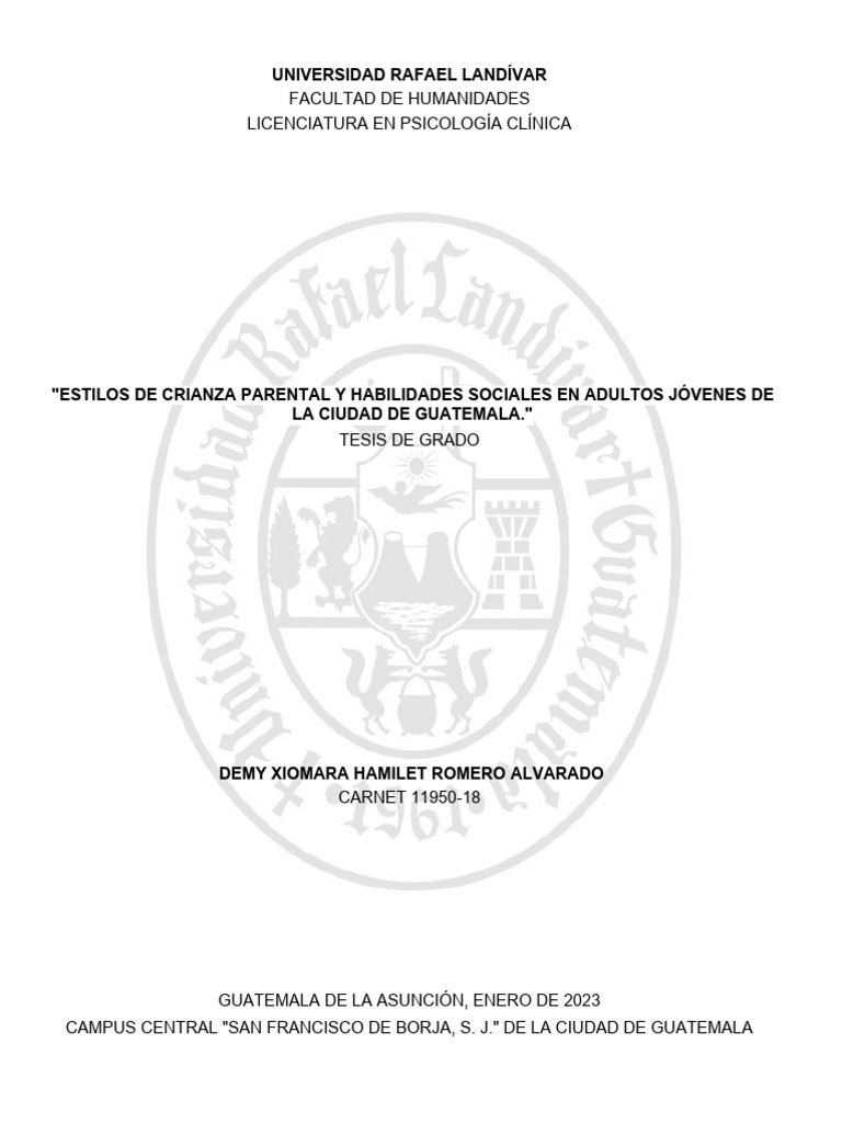 Romero Demy | PDF | Adultos | Las emociones