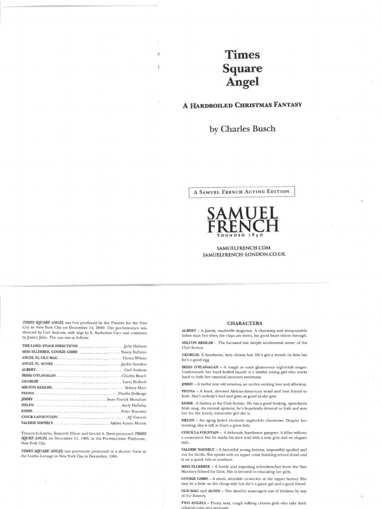 Times Square Angel | PDF