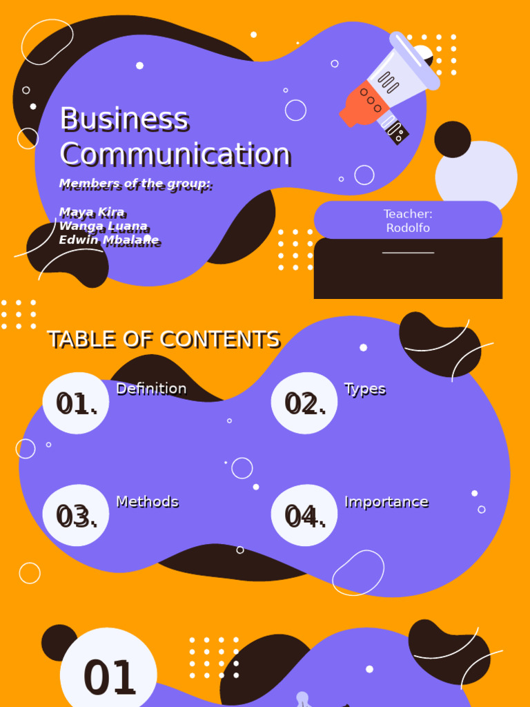 Business Communicatio Presentation | PDF | Communication | Human ...