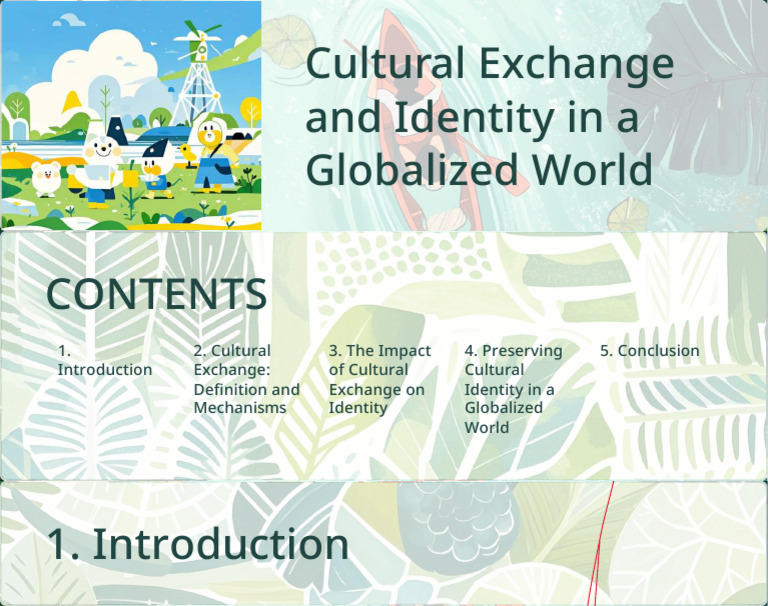 GROUP 4 - Cultural Exchange and Identity in A Globalized World | PDF ...