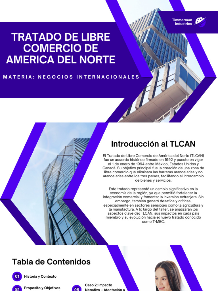 TRATADO DE LIBRE COMERCIO DE AMERICA DEL NORTE | PDF | Tratado de Libre Comercio Norteamericano ...