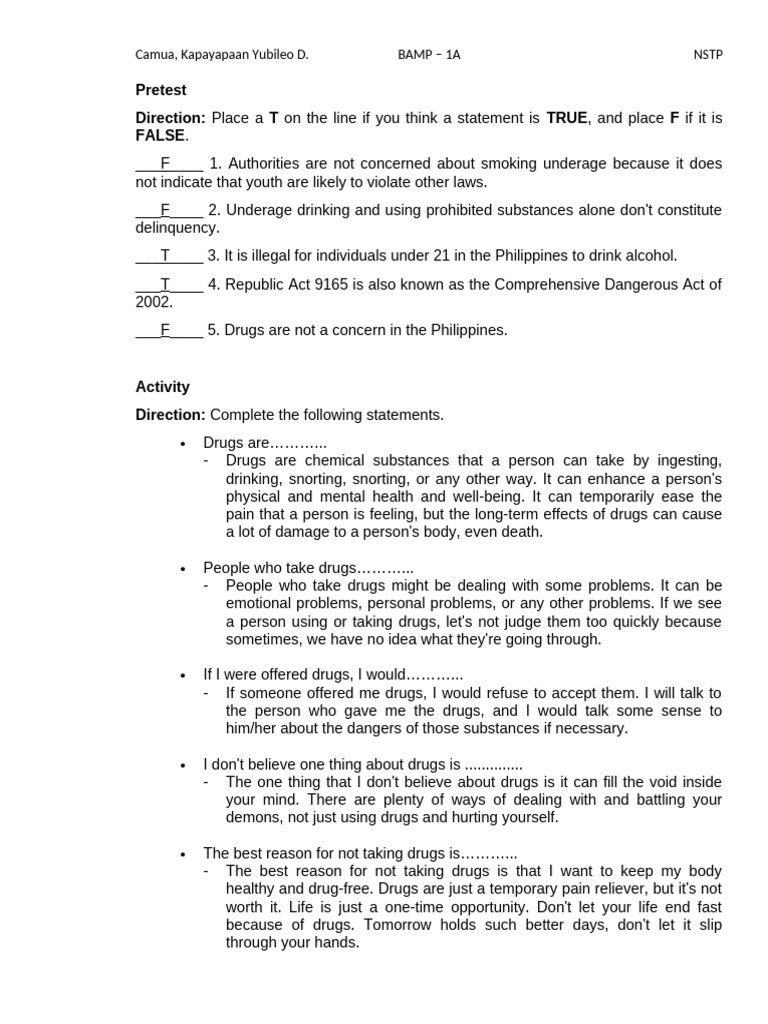 Drug Addiction (Materials) | PDF | Drugs | Social Aspects Of ...
