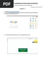 TUTORIAL - Adjuntar Tarea en Google Classroom | PDF