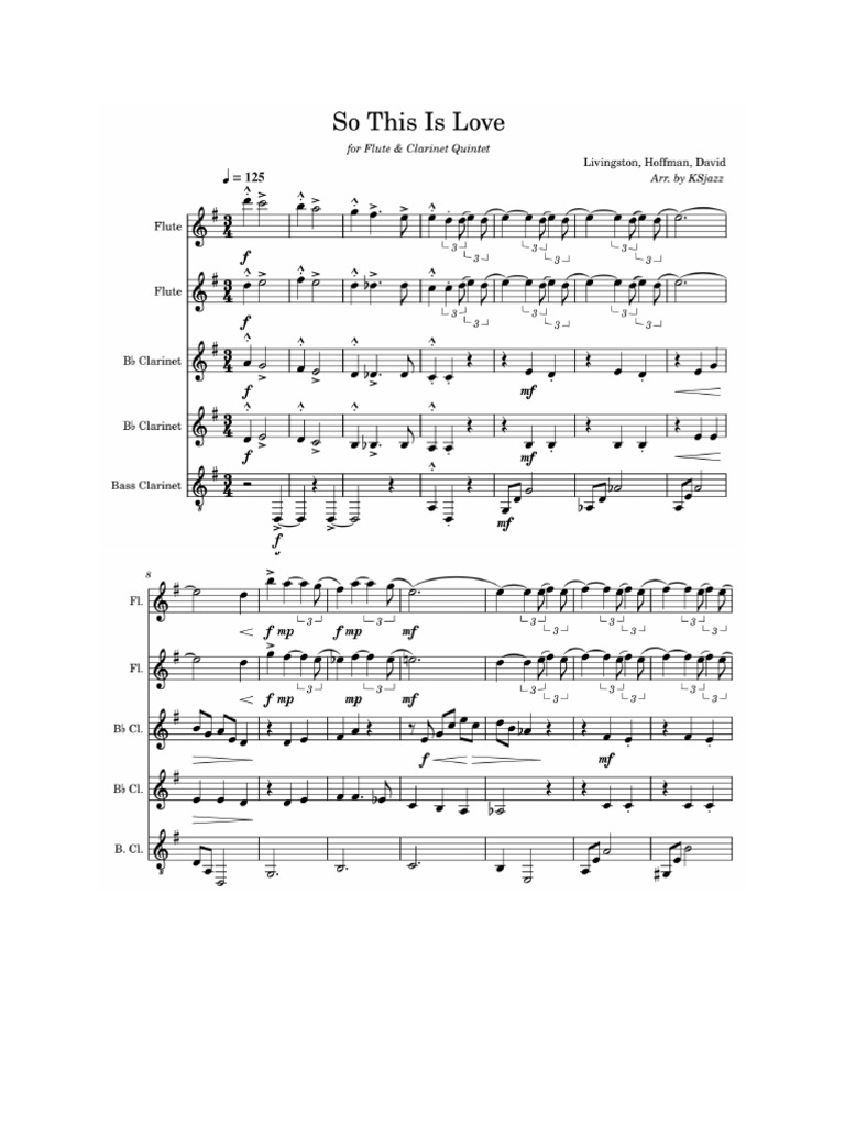 So This Is Love - Exit Song | PDF