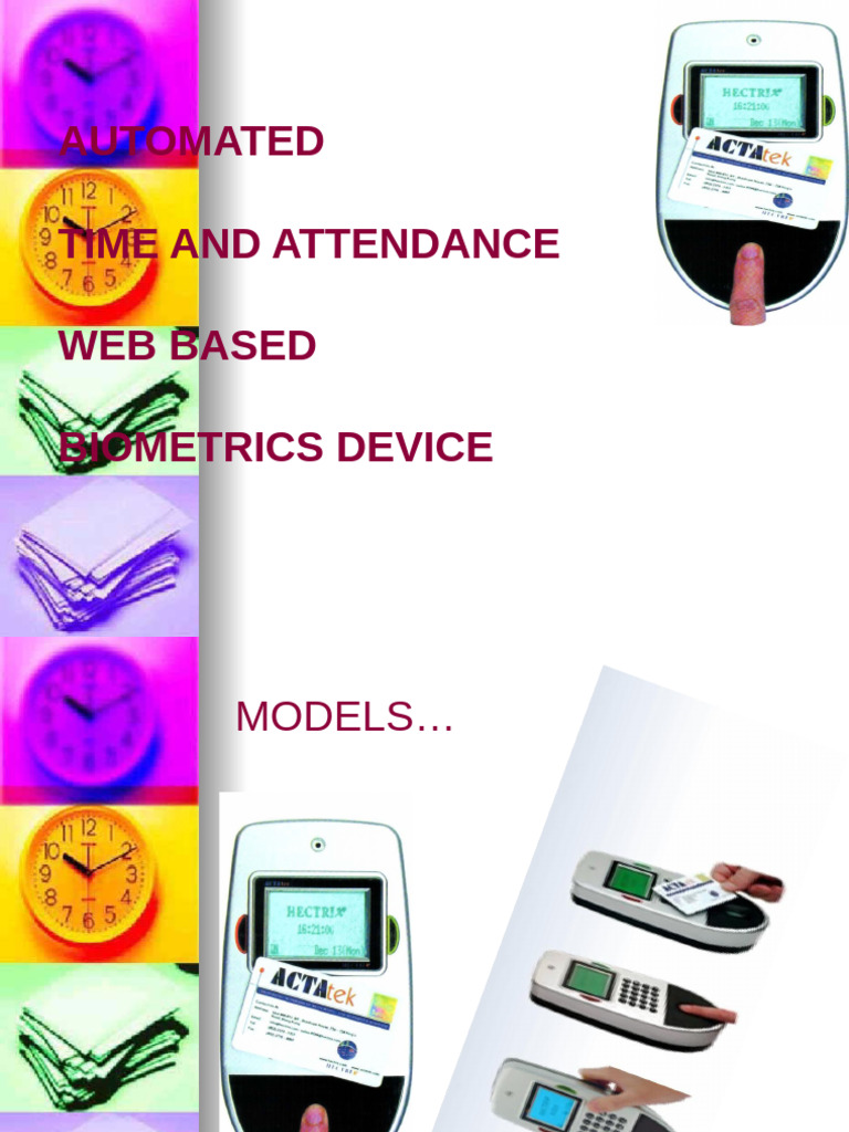 Biometrics Actatek | PDF | Web Application | Databases