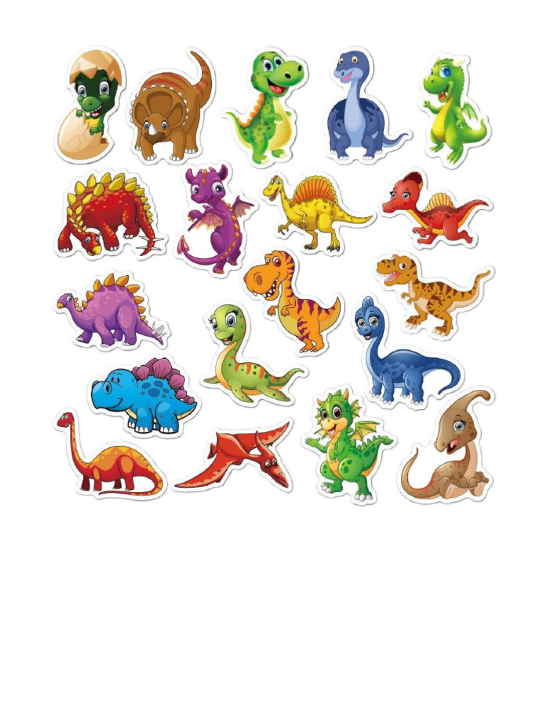 Dinosaurios Sticker | PDF