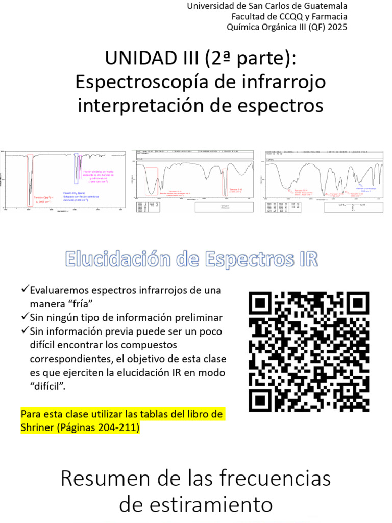 Espectroscopía IR Interpretación de Espectros | PDF | Amina | Alqueno