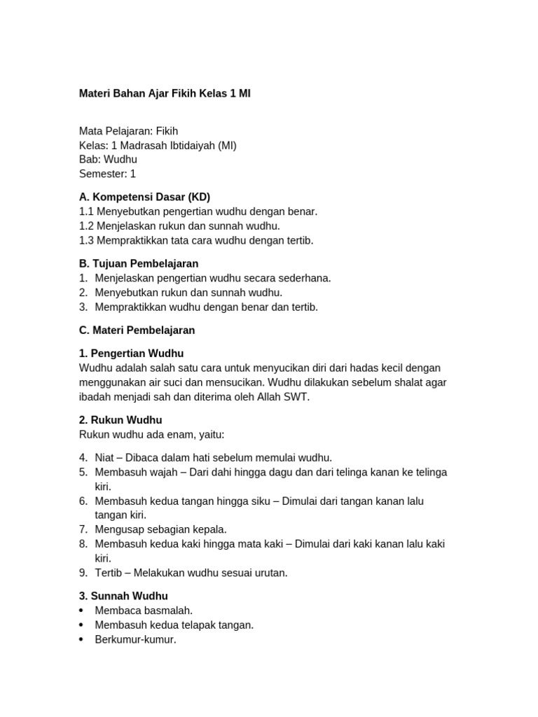 Materi Bahan Ajar Modul PPP Elis Ernawati | PDF