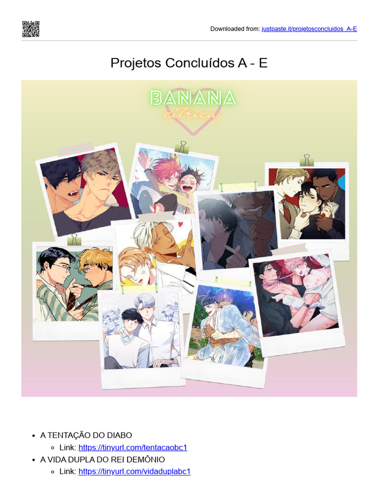 Projetosconcluidos - A e Justpasteit | PDF