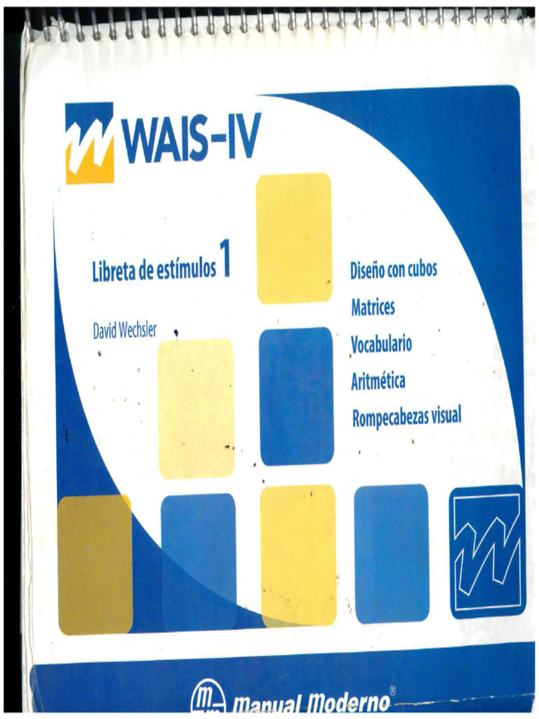 Wais Iv: 1 | PDF
