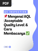 Pembacaan Tabel AQL PDF | PDF | Teknologi & Rekayasa