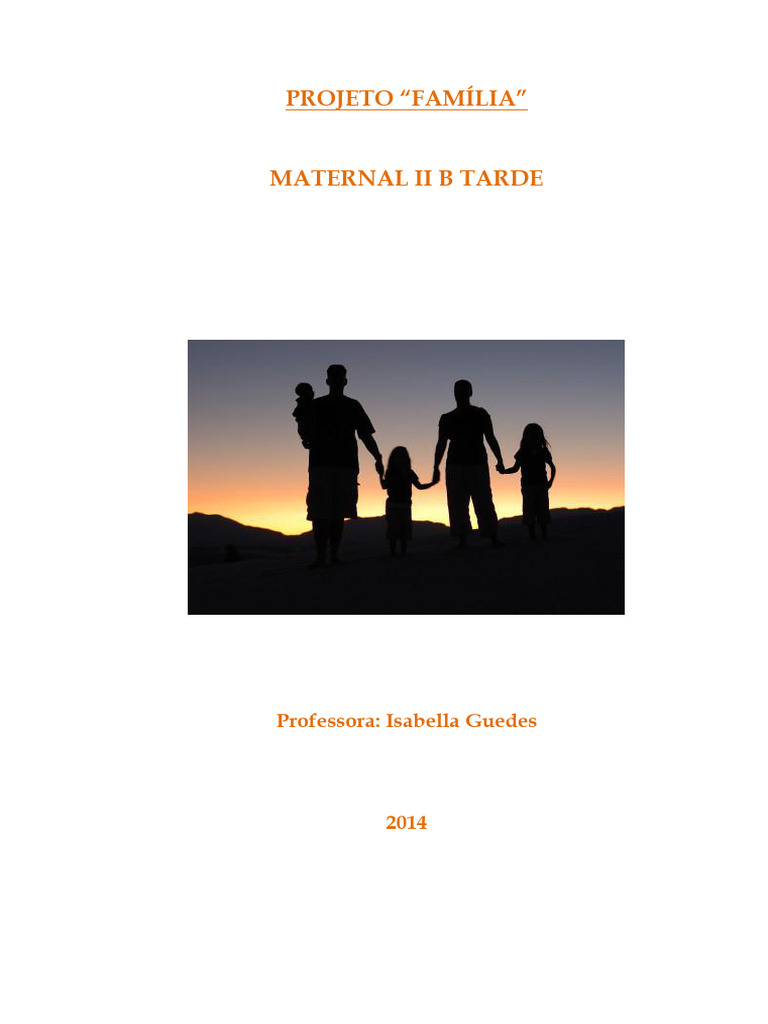 Projeto "Família" no Maternal II B | PDF
