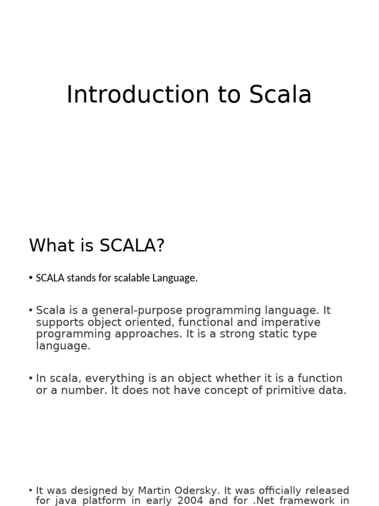 A462766162 - 28953 - 7 - 2025 - Introduction To Scala | PDF | Scala (Programming Language ...