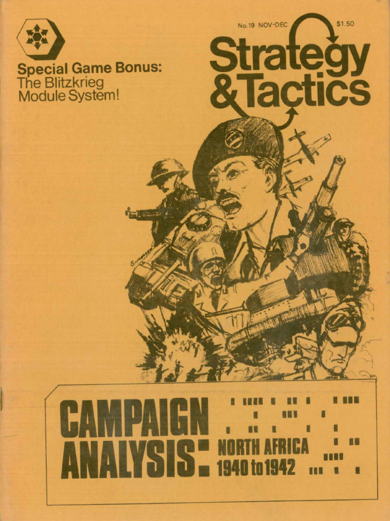 Wargame SimulationSPI Strategy & Tactics 019 Blitzkrieg Module System | PDF