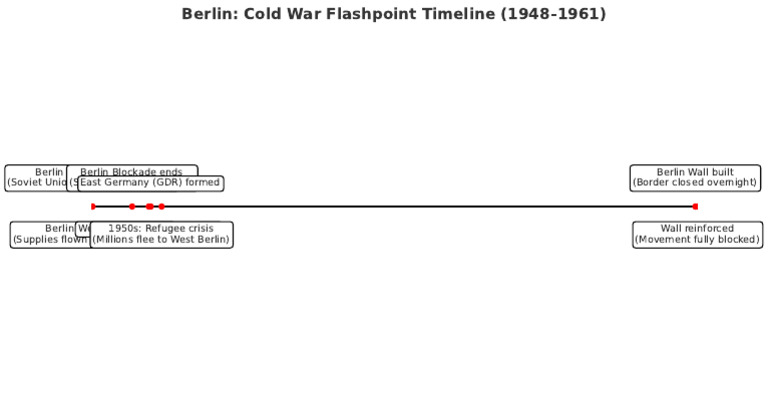 Berlin Blockade and Airlift Timeline | PDF