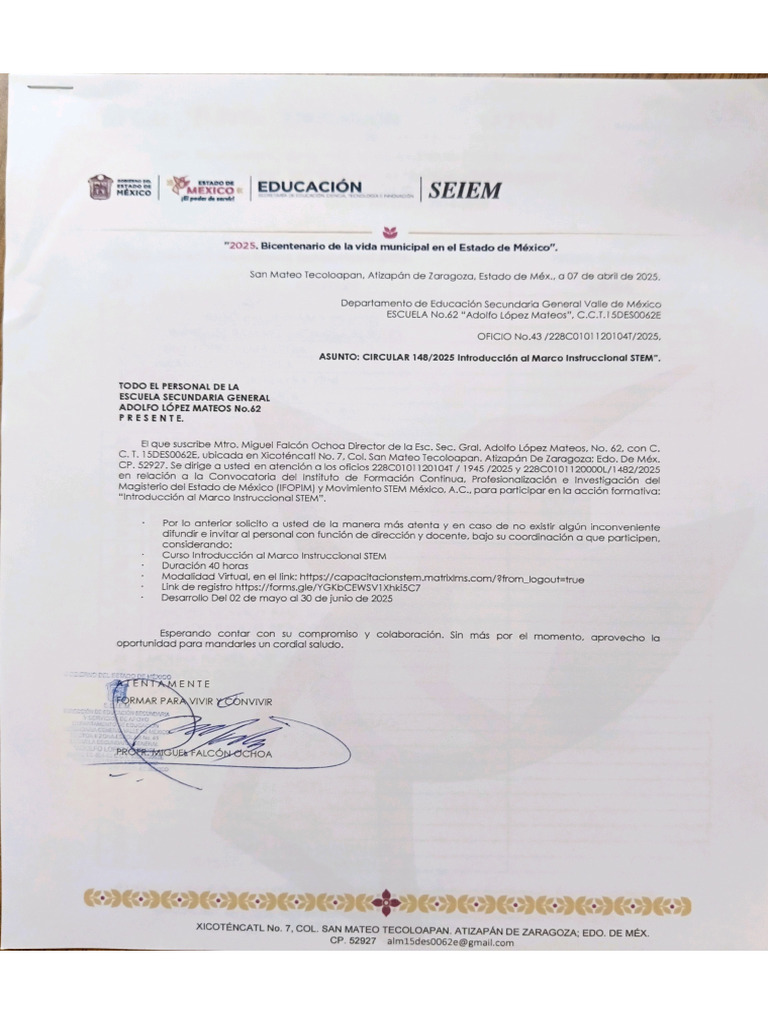 Marco Institucional | PDF