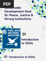 Free SDGs PowerPoint Template | PDF