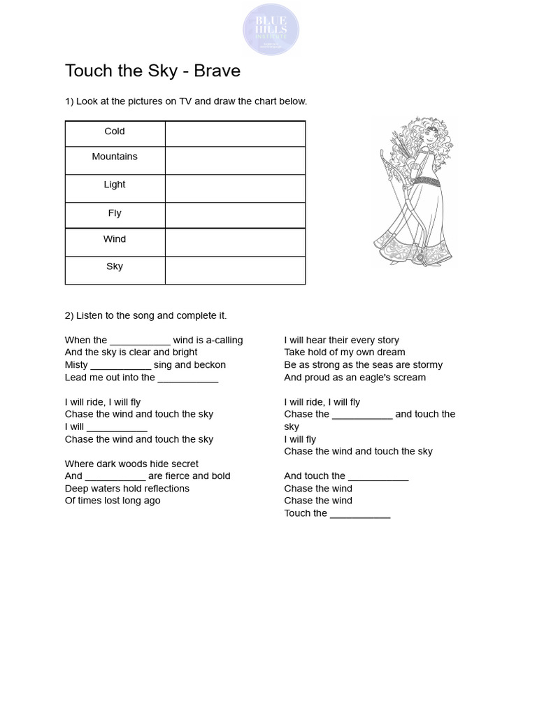 Touch the Sky - Brave Listening | PDF