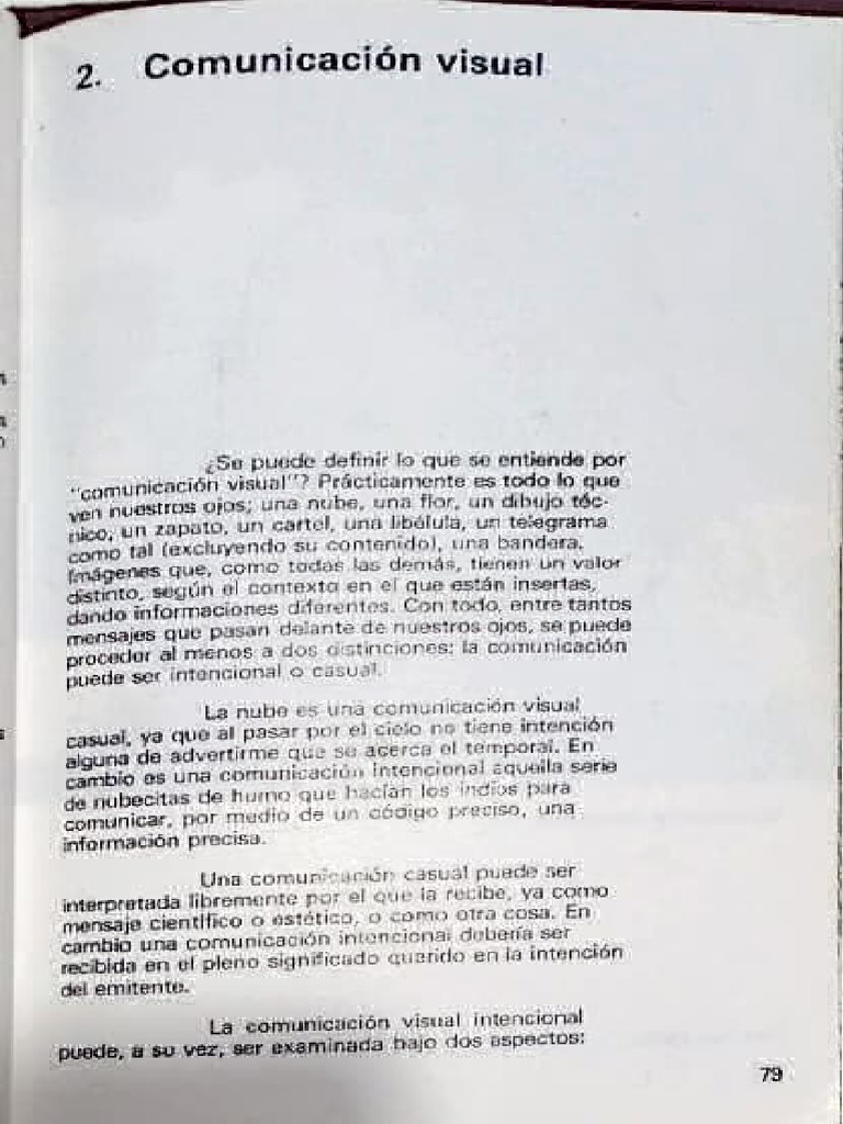 Comunicación Visual: Tipos y Mensajes | PDF | Sistema visual | Visión
