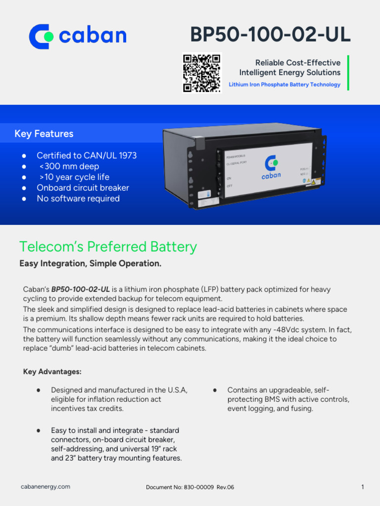 BP50-100-02-UL Datasheet - 2023 - Rev06 | PDF | System On A Chip | Electronics