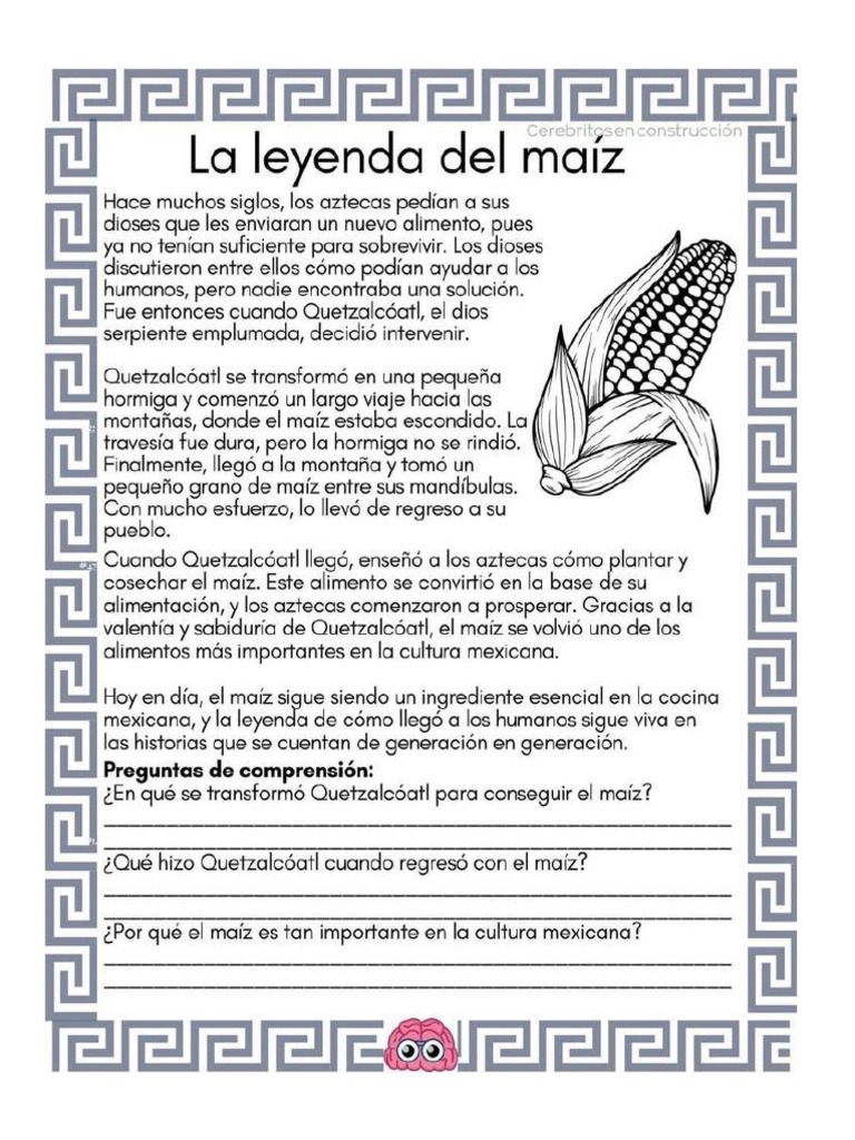 LEYENDA DEFL MAIZ | PDF