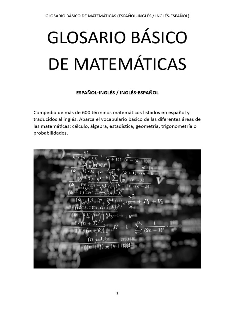 muestra-glosario-basico-matematicas-2401107 | PDF