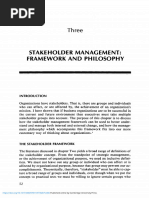 Freeman 1984 - Stakeholder Management Framework and Philosophy | PDF ...