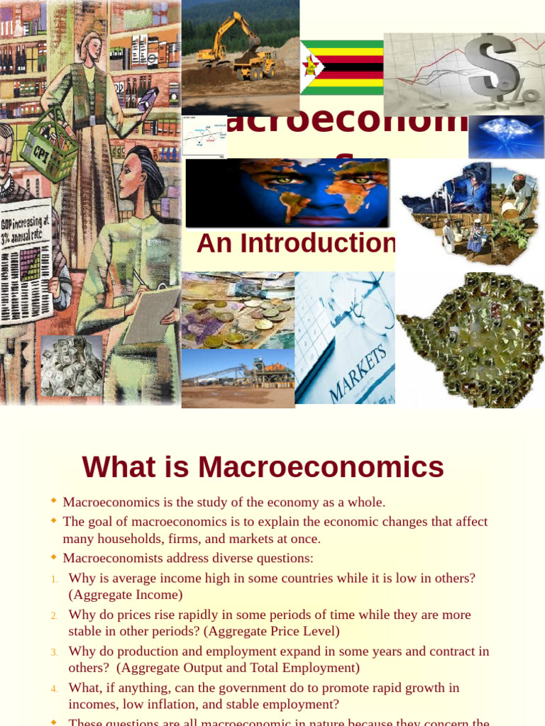 Understanding Macroeconomics Basics | PDF | Macroeconomics | Economies