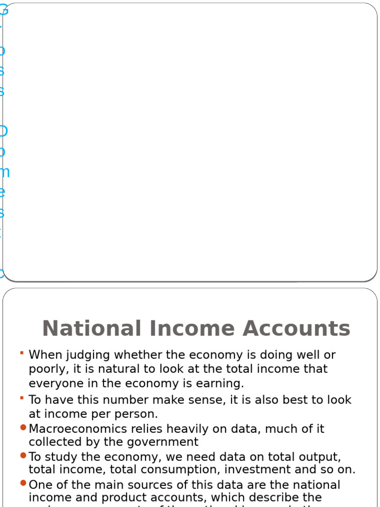 Measuring National Output and National Income | PDF | Gross Domestic ...