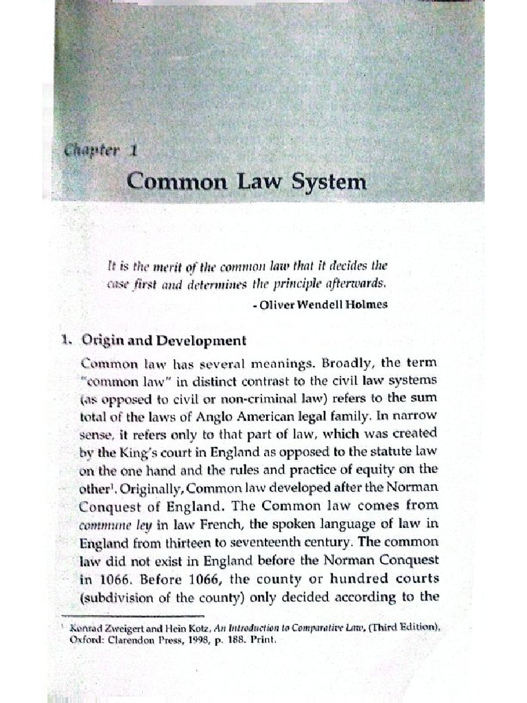 Comparative Law Book (1) | PDF