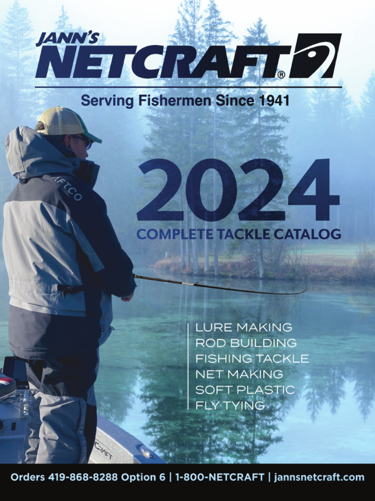 Janns Netcraft Catalog 2024 | PDF | Fishing Rod | Fishing Tackle