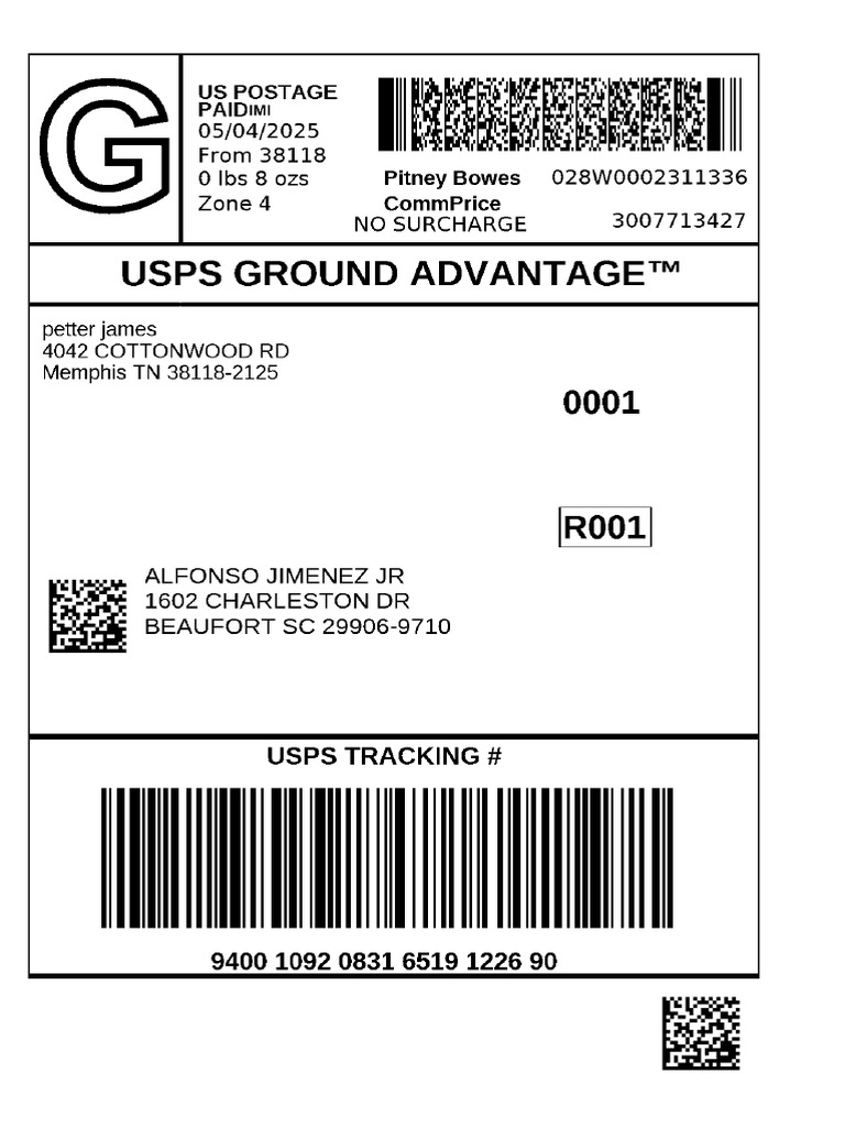 05-04 - 01-07-52 - Shipping Label | PDF