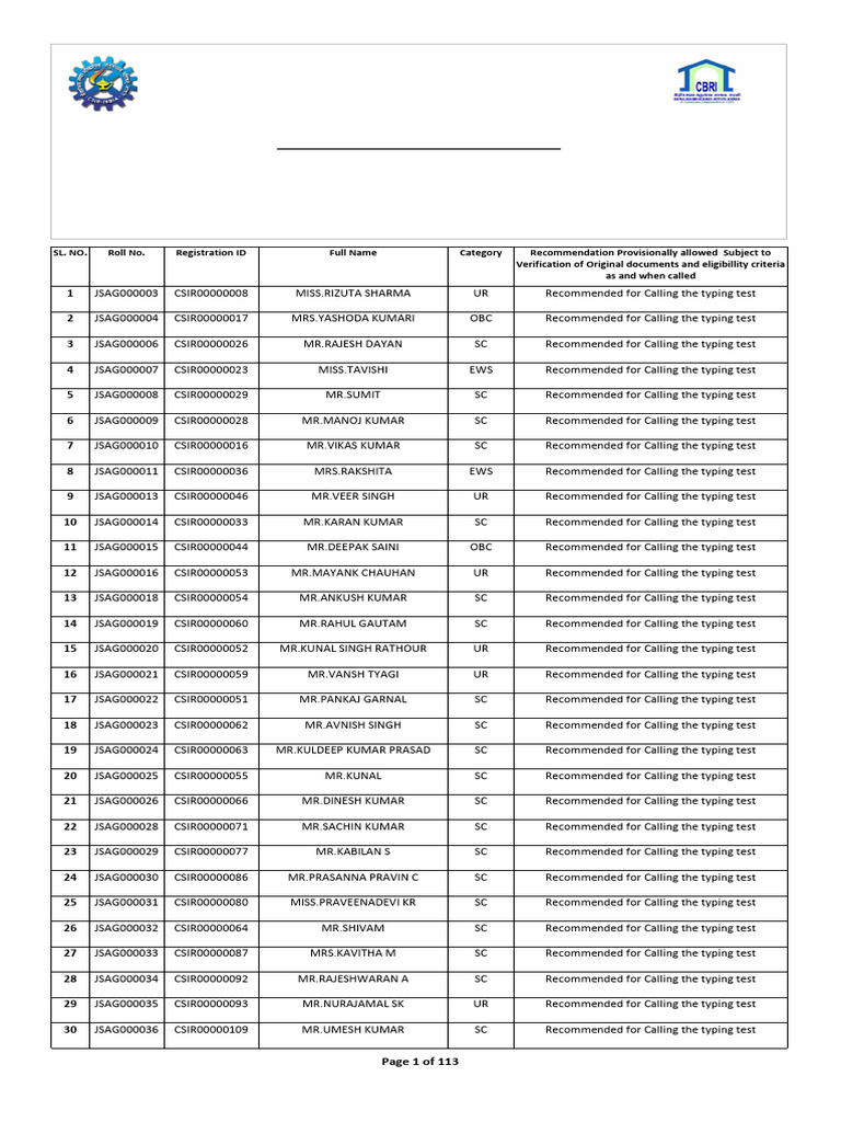 Notification Provisional Final JSA | PDF | Government Of India | Politics Of India