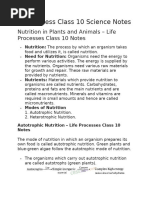 Life Processes Complete Chapter? - CLASS 10 Science - NCERT Covered ...