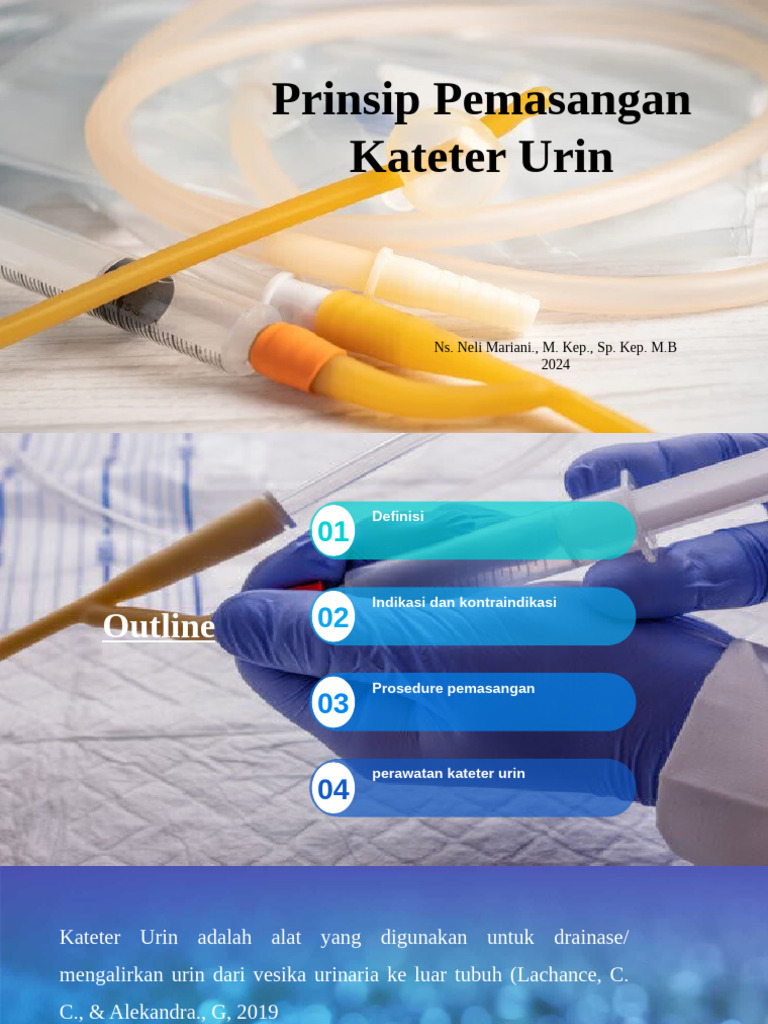 Panduan Pemasangan Kateter Urin | PDF