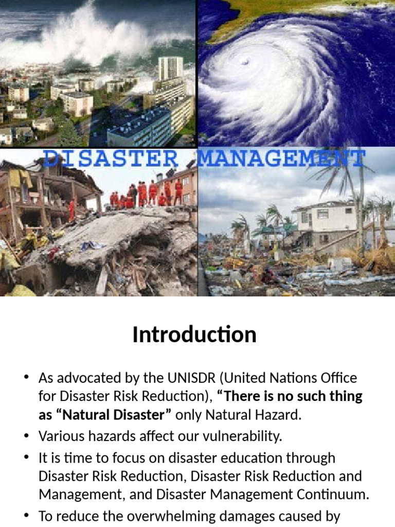 Disaster Managemnt | PDF | Emergency Management | Hazards