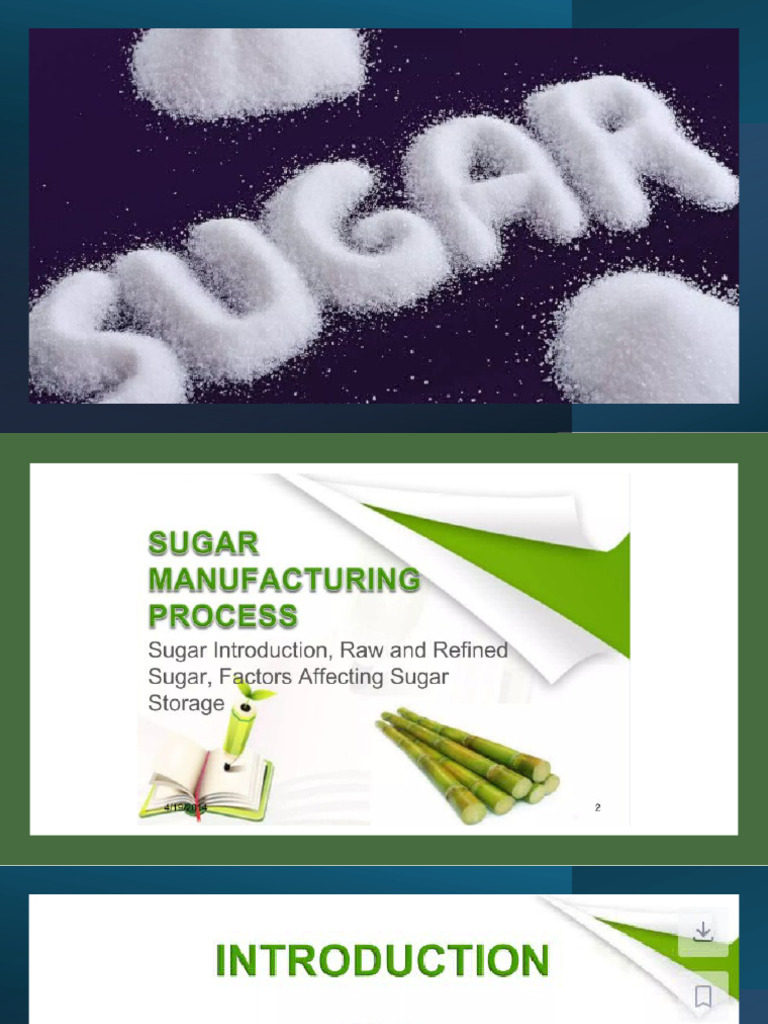 5-Raw and Refine Sugar Making Processes | PDF