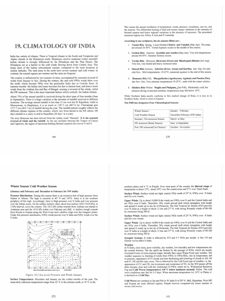 2019 Ed IC Joshi Book-Aviation Meteorology Book-2 | PDF