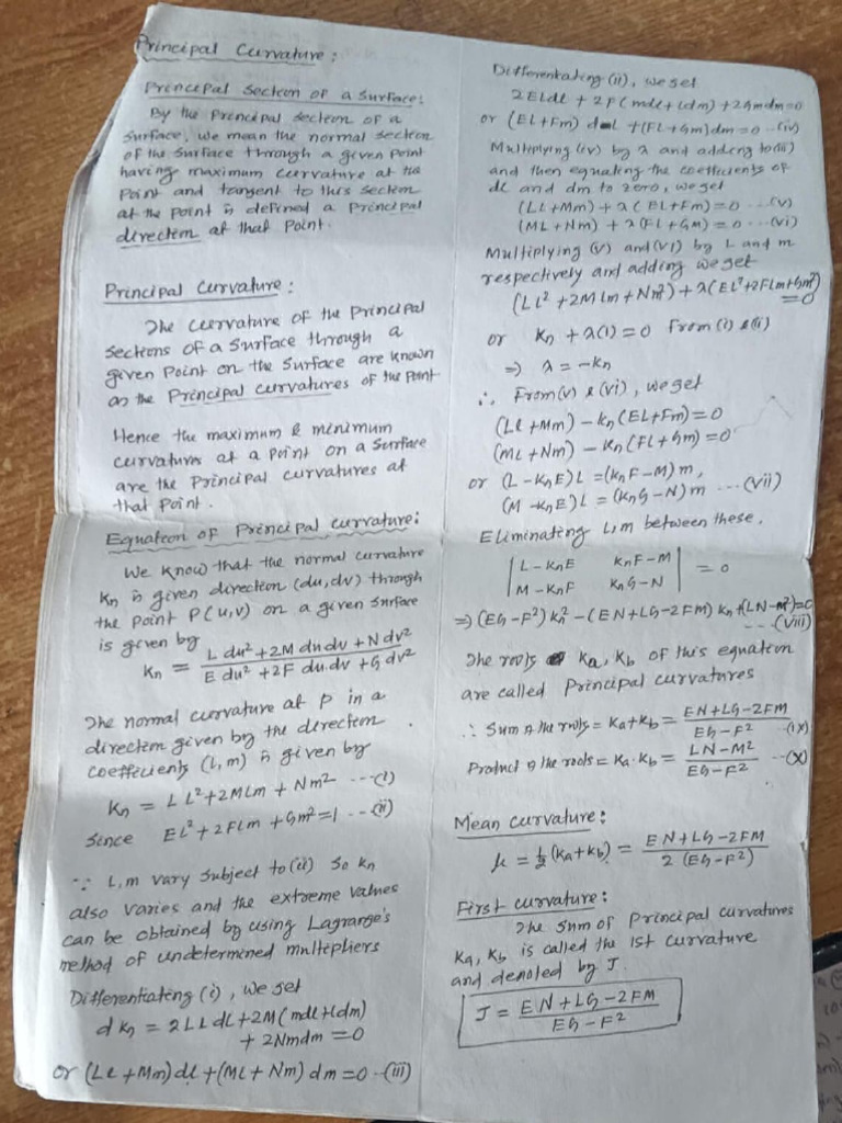 Differential Geometry | PDF