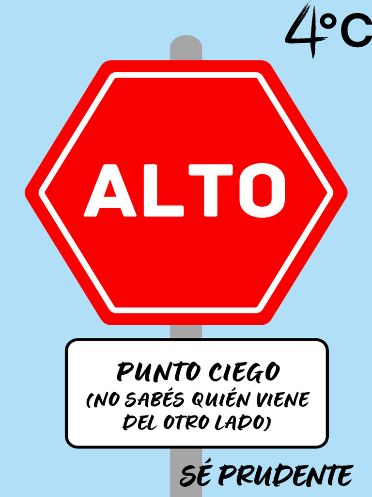 Red Illustrated Stop Sign Keep Calm Message Poster | PDF